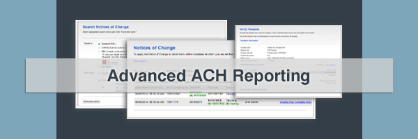 Advanced ACH Reporting - First United Bank & Trust