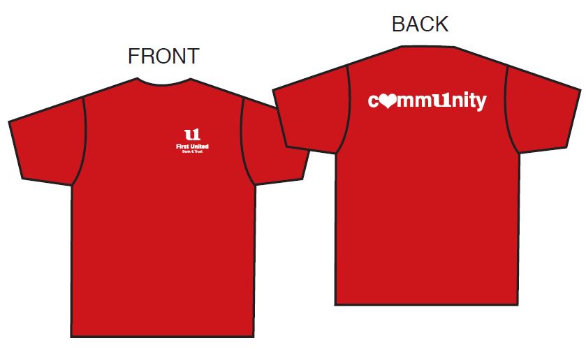 Employee Shirt Size - First United Bank & Trust